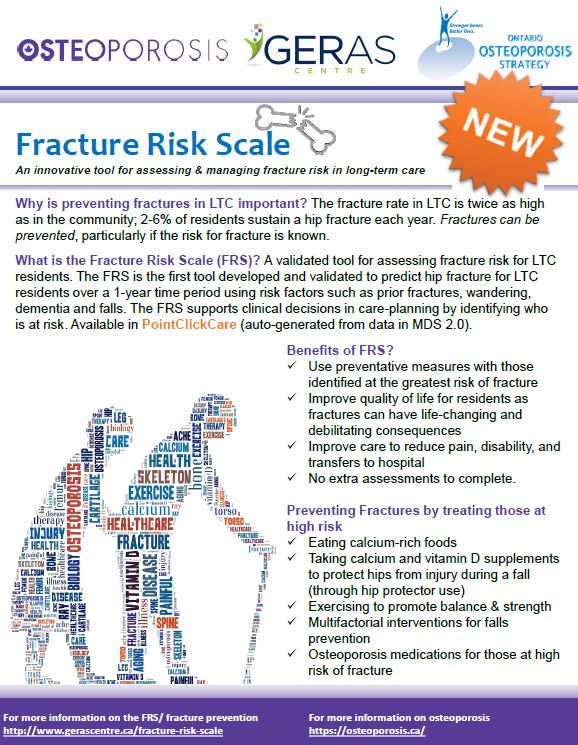 The Fracture Risk Scale (FRS) – GERAS Centre